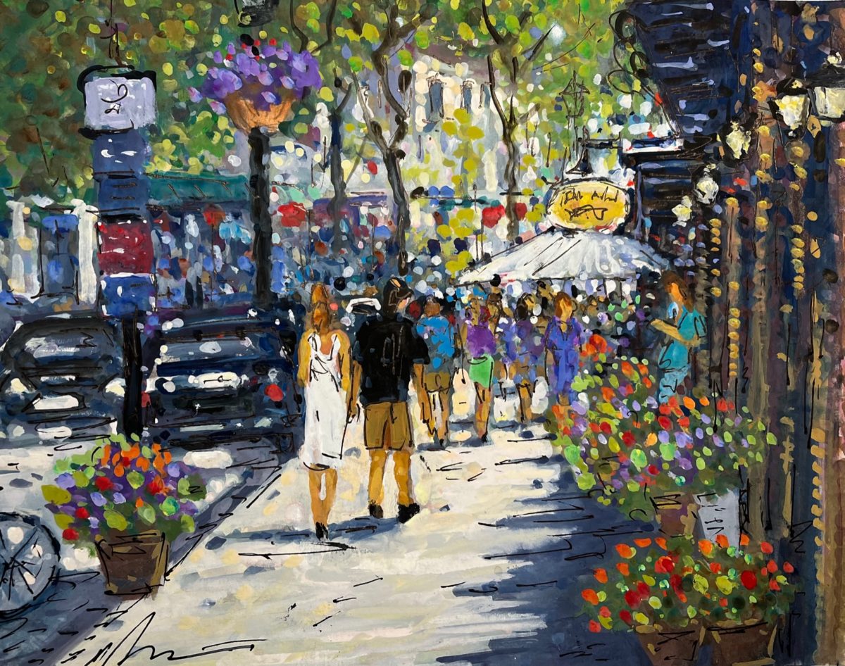 summertime in old town alexandria virginia tourist season original ...